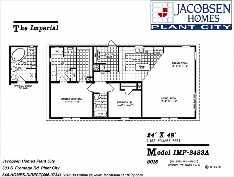 1,000 – 1,199 SQ FT Manufactured and Modular Homes - Jacobsen Mobile ...