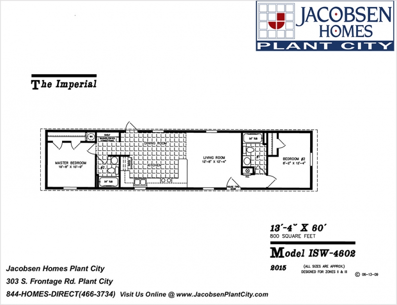 Manufactured & Modular Home Floor Plans by Bedrooms - Jacobsen Mobile ...