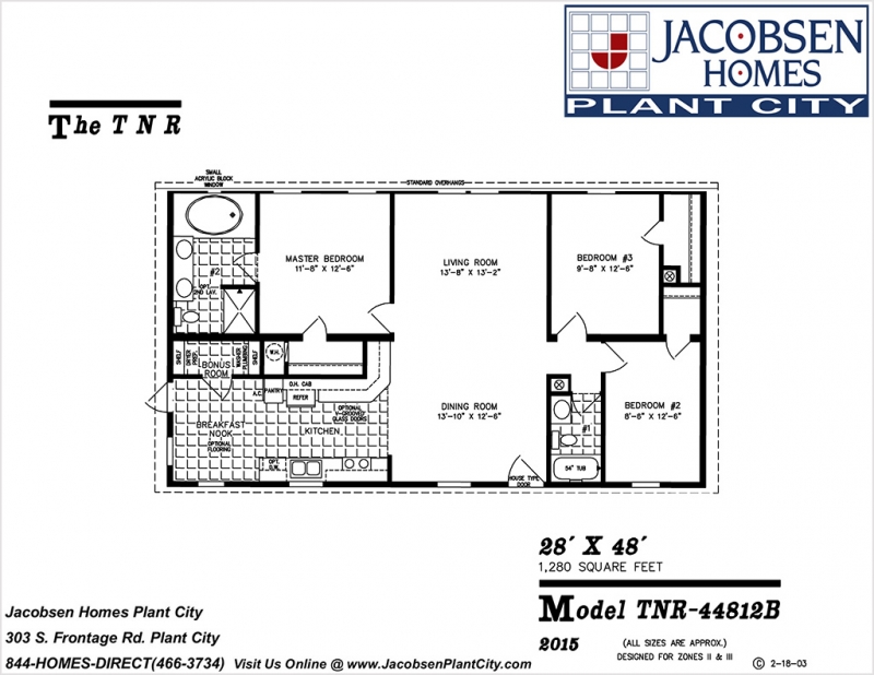 1200 – 1,399 SQ FT Manufactured and Modular Homes - Jacobsen Mobile ...