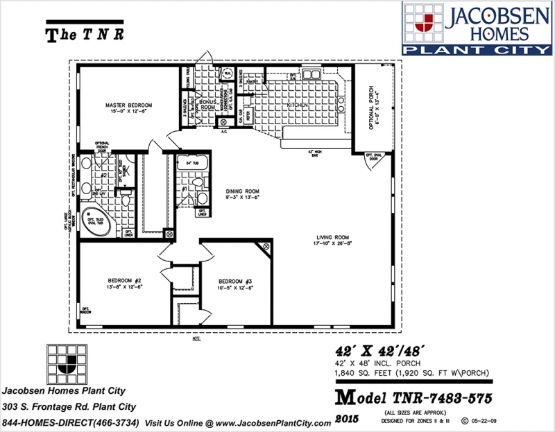 1,800 – 1,999 SQ FT Manufactured and Modular Homes - Jacobsen Mobile ...