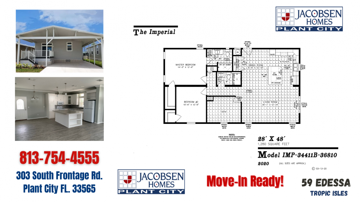 1200 – 1,399 SQ FT Manufactured and Modular Homes - Jacobsen Mobile ...